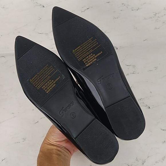 Forever 21 | Shoes | New Rock Stud Patent Pointy Toe Flats | Poshmark